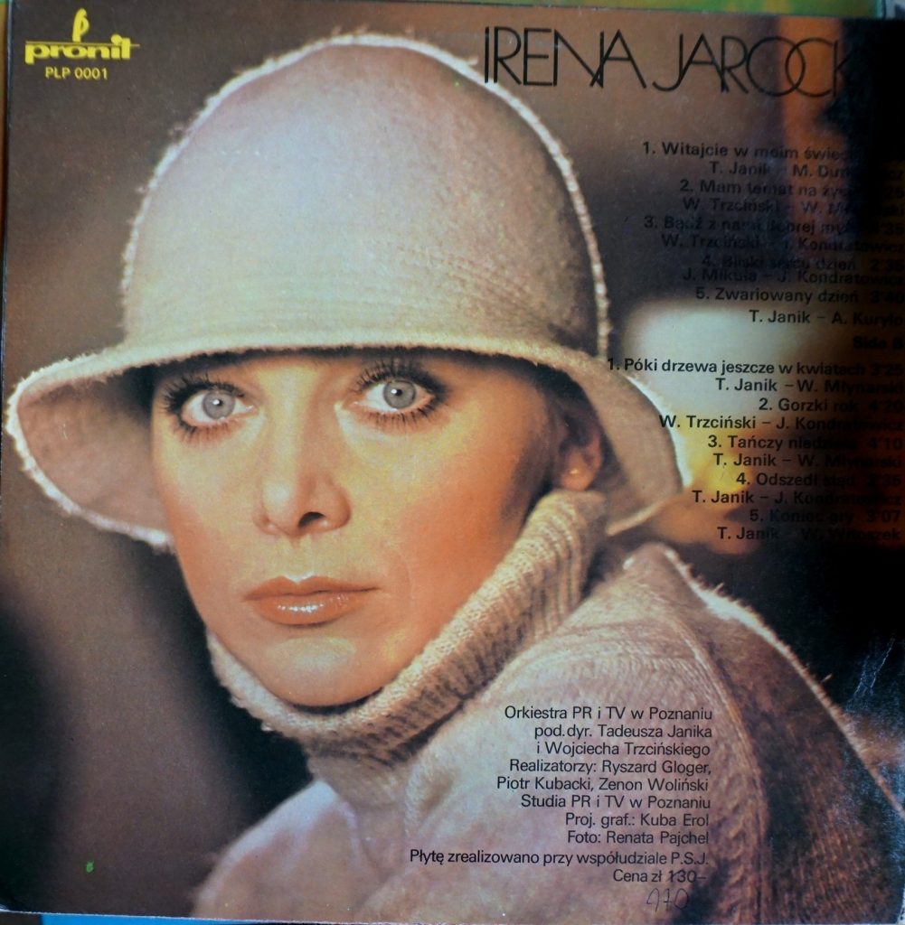 Irena Jarocka - Irena Jarocka - Klub Starej Płyty