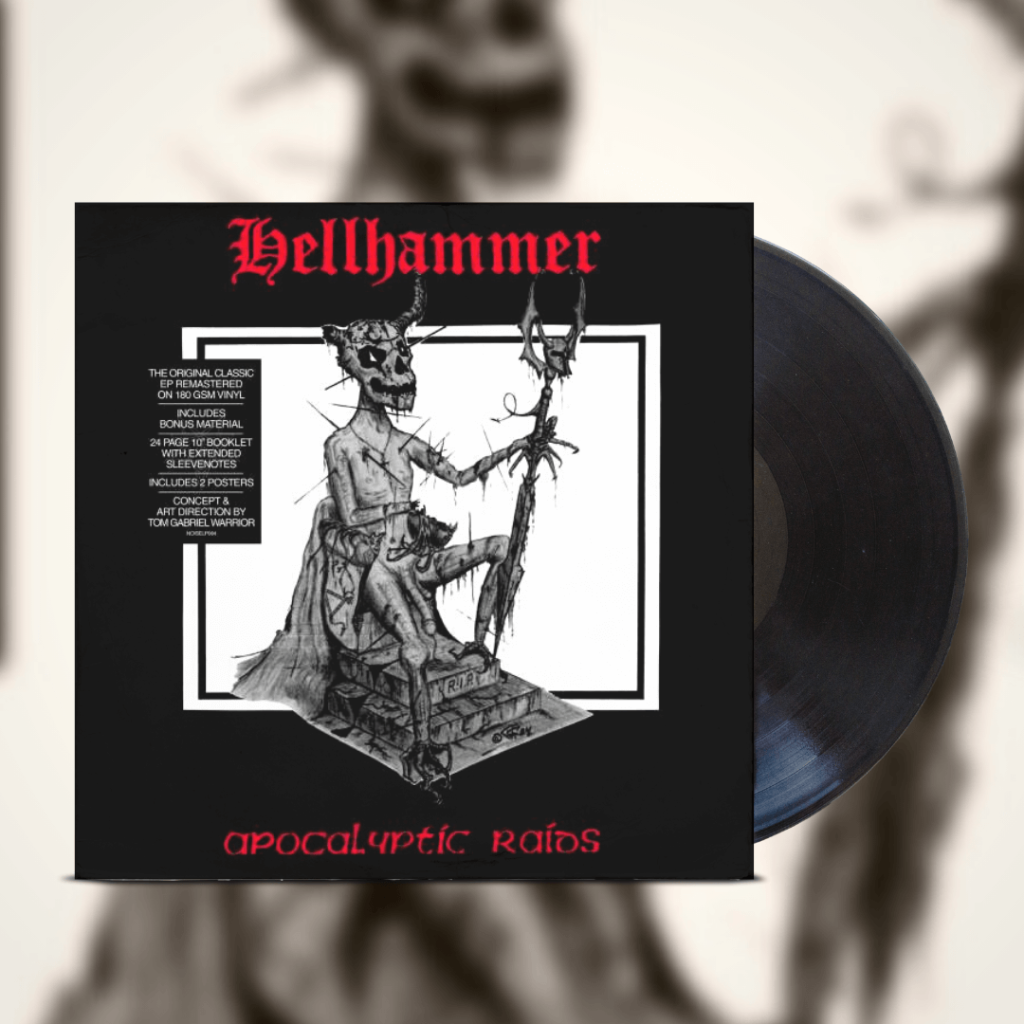 Hellhammer Apocalyptic Raids remastered 180g edycja Deluxe - Klub Starej Płyty